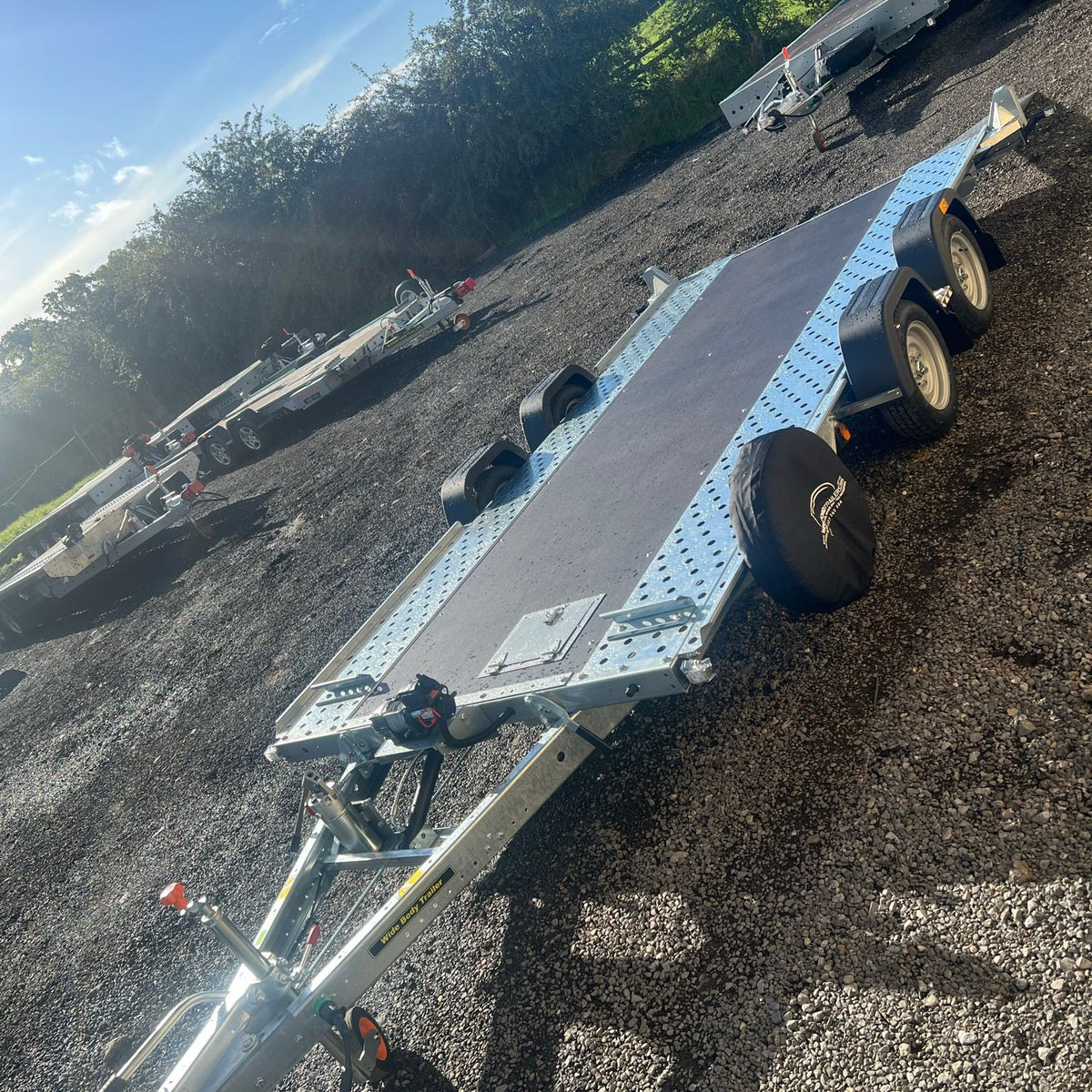 Woodford Widebody WBT101 14’x6’6” Tilt with ramps Car Transporter Trai ...